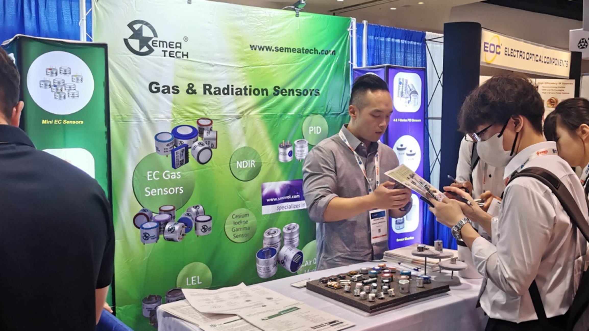 SemeaTech at Sensors Converge 2023_HCN Sensor Hydrogen Cyanide Gas ...